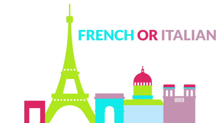 Differences and Similarities Between French and Italian Language | UTS